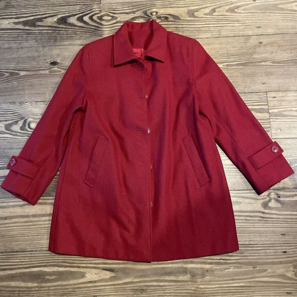 American Beau Monde | Jackets & Coats | Vintage American Beau Monde Red ...